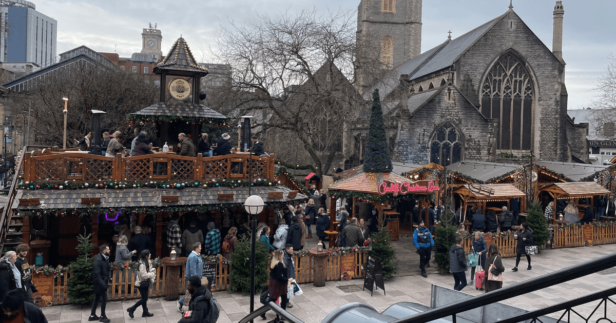 Cardiff Christmas Market - Where to Park This Winter